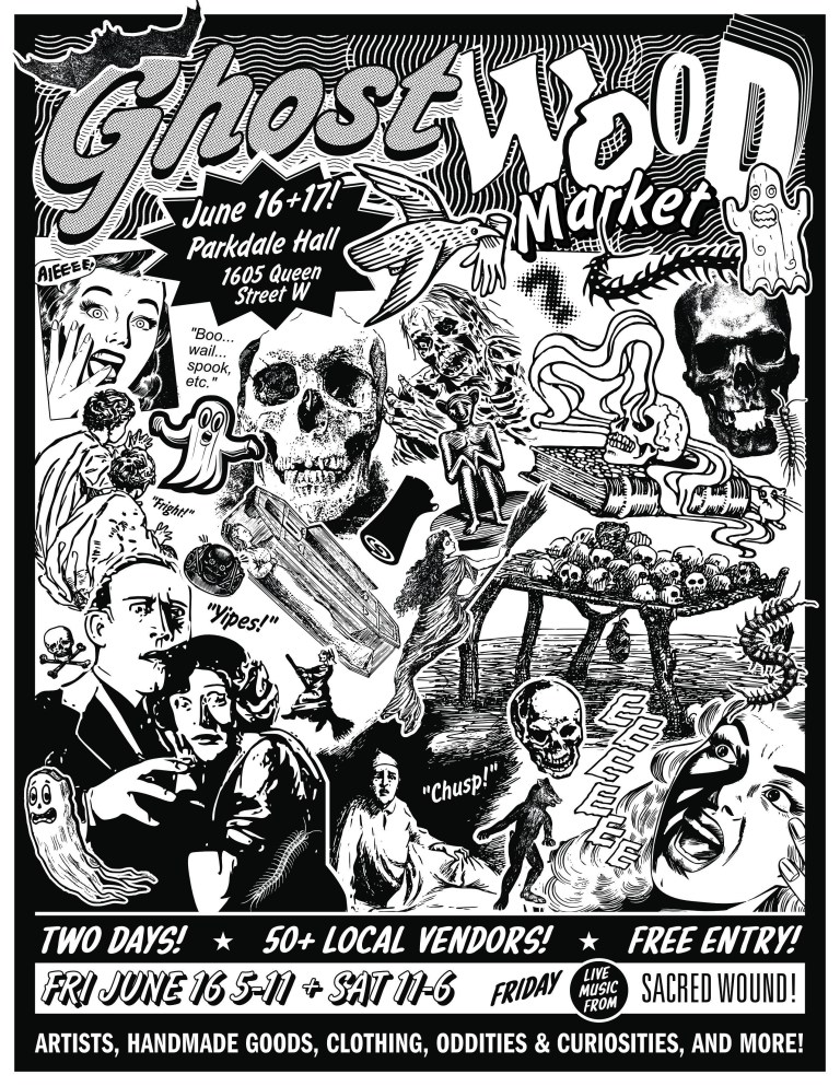 Lady Lazarus | art & animation by Jennifer Linton